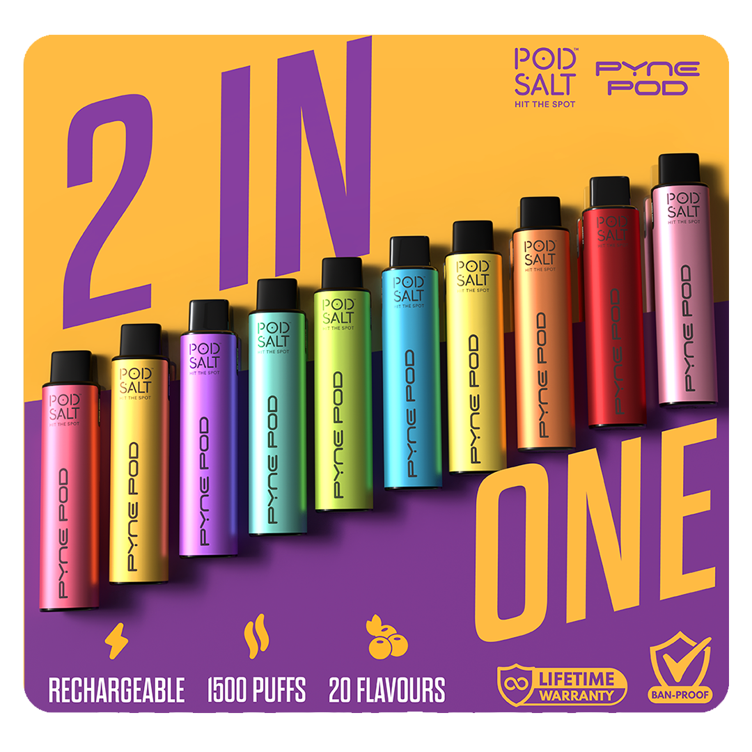 Pyne Pod Vape | Pyne Pod Replacement & Refill Pods | 3 for £15